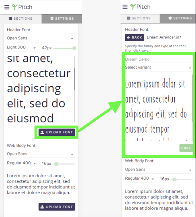 A Guide On Uploading Fonts For Your Realtair Pitch Templates